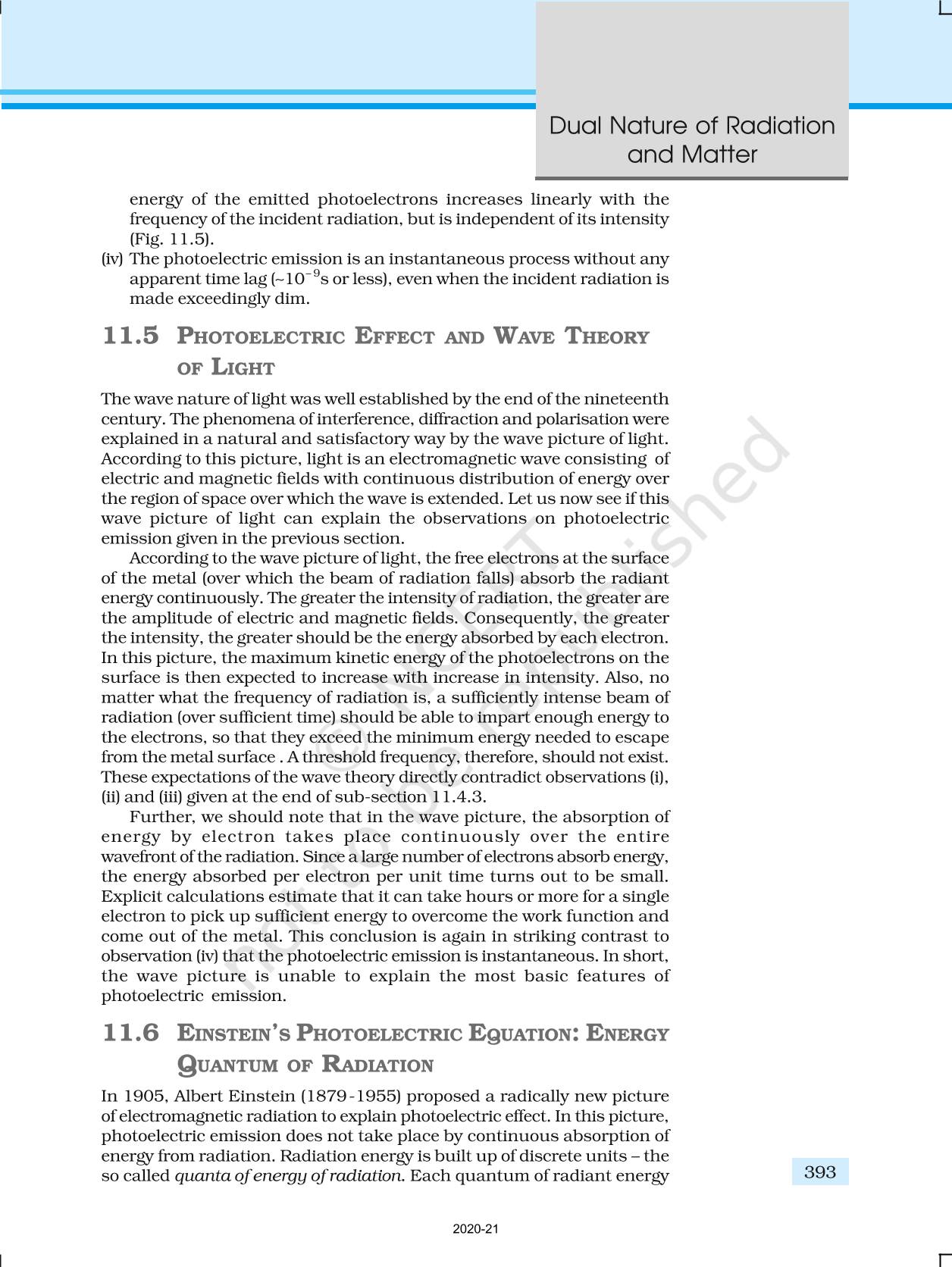 Dual Nature Of Radiation And Matter - NCERT Book of Class 12 Physics ...
